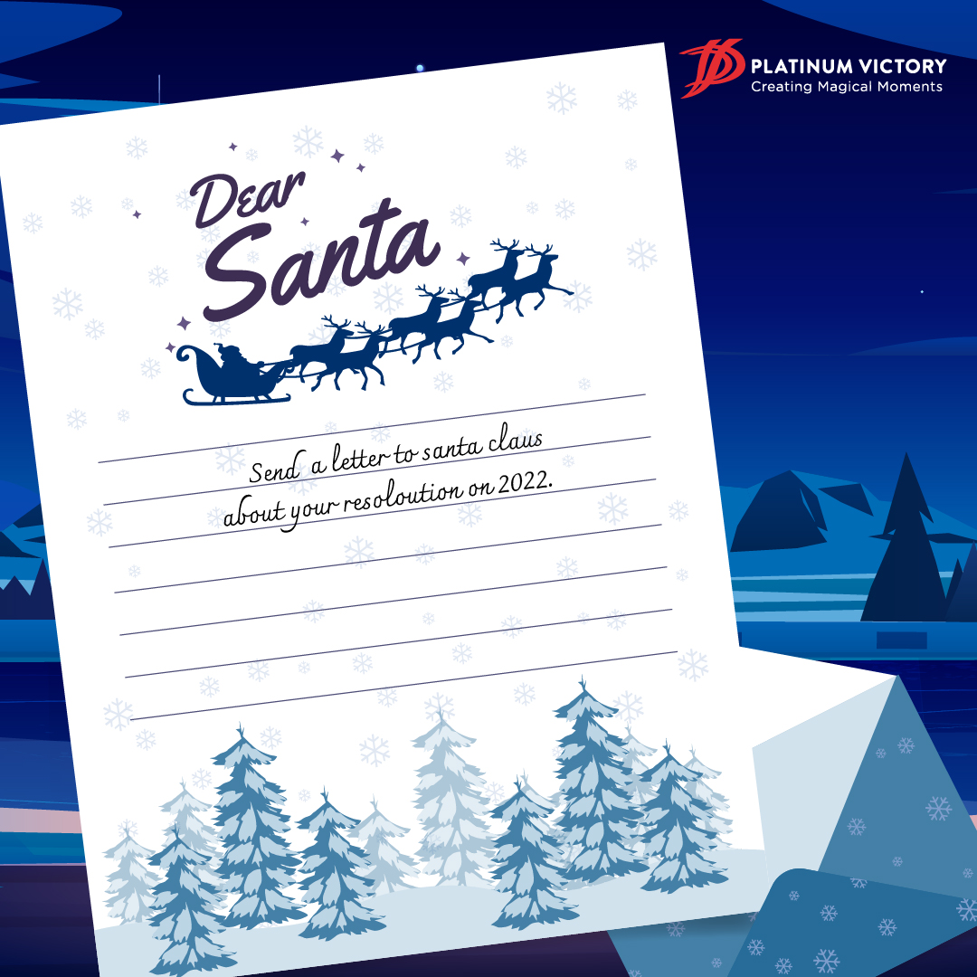 Dear Santa Christmas Contest Terms & Conditions - Platinum Victory